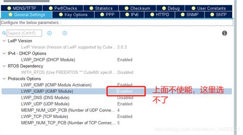 stm32cubemx lwip（实现udp组播 mqtt 热插拔）系列 一 cubemx配置 cubemx配置lwip是对外