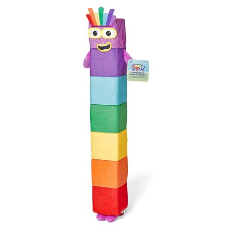 Hand2mind Numberblocks™ Seven Playful Pal 24 Cartoon Plush Toy Plush