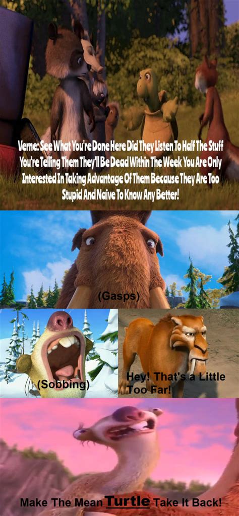 Manny Sid And Diego Finds Verne Going Too Far By Martinhidalgo2006 On Deviantart