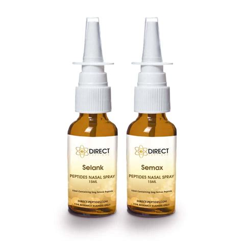 Buy Selank Semax Nasal Stack Dubai Direct Peptides