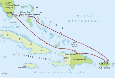 Rejs Karaiby Dominikana Portoryko Bahamy Z Miami Msc Seascape Dominikana Itaka