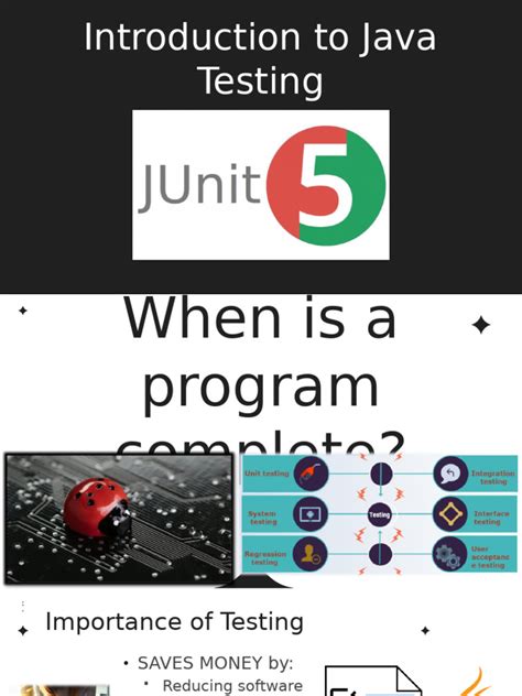 introduction to junit pdf
