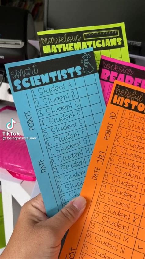 Assignment Checklist Classroom Organization Elementary Teacher