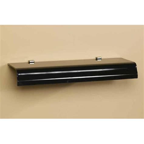 Concepts Cascade Black Glass Shelf