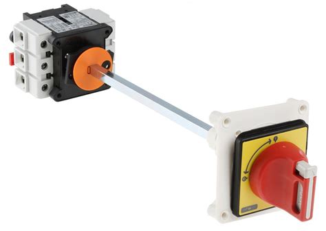 Vccf4 Schneider Electric 3p Pole Panel Mount Isolator Switch 80a Maximum Current 37kw Power