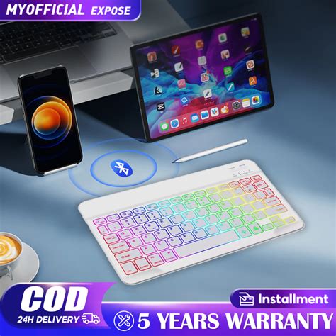 Keyboard Bluetooth Mouse Wireless Backlit Keyboard Universal For Ipad Laptop Android Tablet
