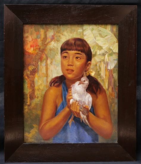 Ralph Burke Tyree Guam Girl In The Jungle Hol Antikeo