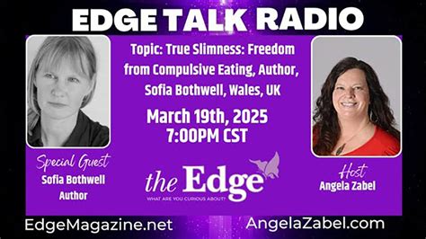 True Slimness Freedom From Compulsive Eating With Author Sofia Bothwell From Wales Uk The