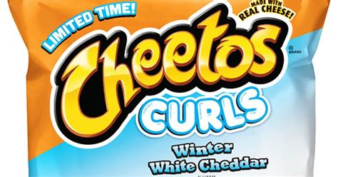 Cheetos Winter White Cheddar Curls Popsugar Food