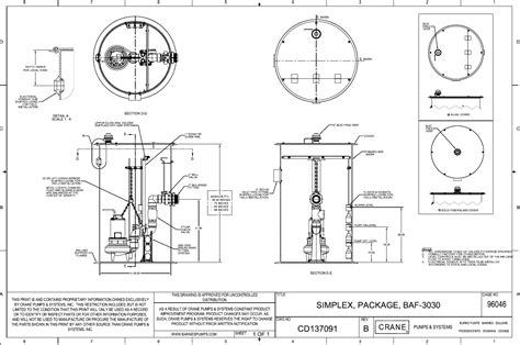 Sec 3e Rev 1 542501 2 Barnes Fiberglass Simplex Rail Pipe Lift Station