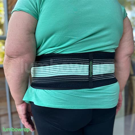 Lumbowrap® The Plus Size Lower Back And Hip Wrap For Big People For Sc
