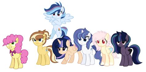 Mlp Next Gen New Mane 6 7 Base Edit By Nikkihh On Deviantart