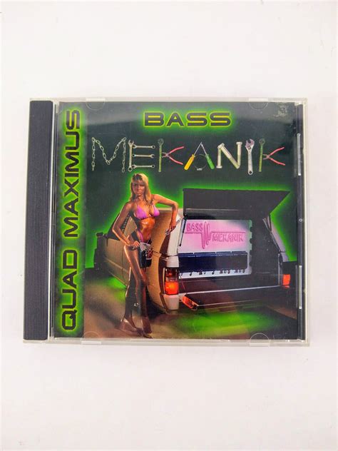 Bass Mekanik Quad Maximus Cd 1994 Pandisc Records Pdd 8848 2 Miami