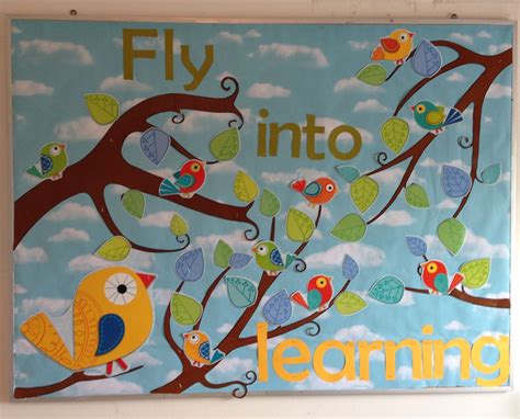 Fly Into Sixth Grade Birds Theme Bulletin Board Kit Educational
