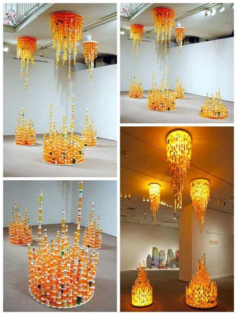 Chemical Balance Made With Thousands Of Empty Pill Bottles • Recyclart