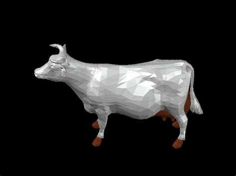 Vaca 3d Em Autocad Baixar Cad 864 3 Kb Bibliocad