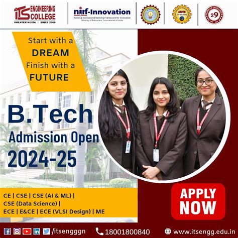 Btech Admissions2024 Itsengineeringcollege Greaternoida Its