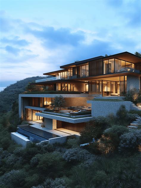 Hillside Homes Luxury On Challenging Terrain Olt Design