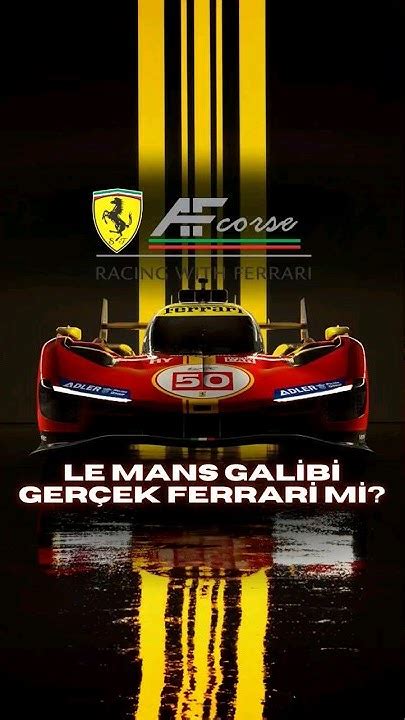 Le Mans 24 Saat Yarışının Kazananı Gerçek Scuderia Ferrari Mi F1 Ferrari Motorsport Youtube