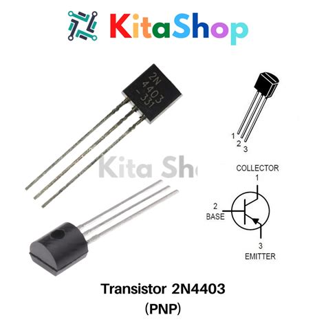 Transistor Pnp 2n4403 Shopee Malaysia