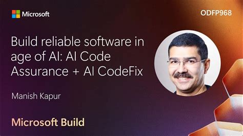 Build Reliable Software In Age Of Ai Ai Code Assurance Ai Codefix