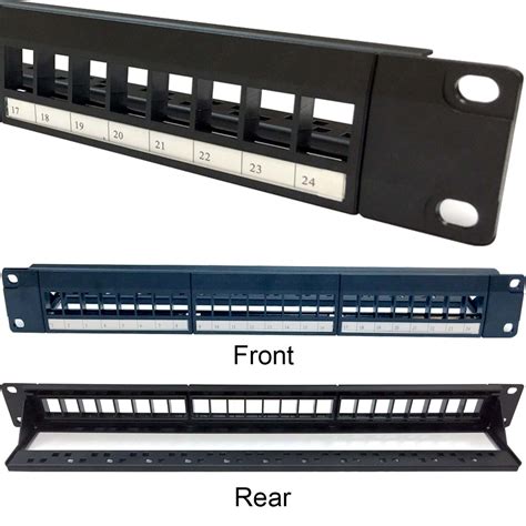 Keystone Patch Panels 24 Port Electriduct