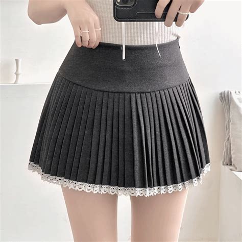 속바지o존예핏 쥬니 레이스 주름 플리츠 모직 미니스커트 2color 에이블리 속바지o존예핏 쥬니 레이스 주름 플리츠 모직 미니스커트 2color 에이블리