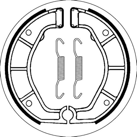 Sbs 2143 Brake Shoes With Springs Mcas