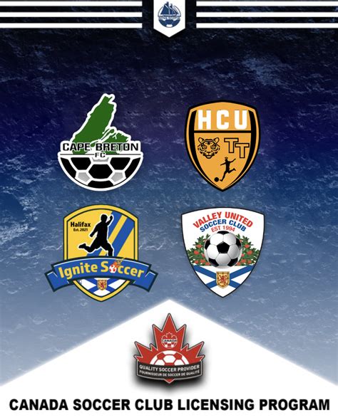 Canada Soccer Club Licensing Announcement Soccer Nova Scotia