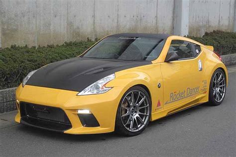 Fujimura Rocket Dancer Aero Hood Frp For 2009 19 Nissan 370z [z34