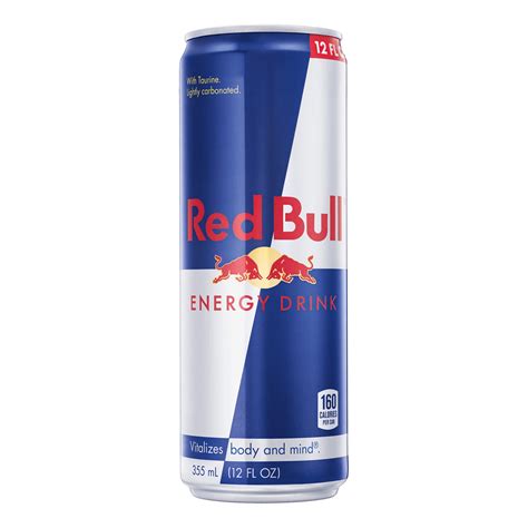 Red Bull Single Can Energy Drink 12 Fl Oz