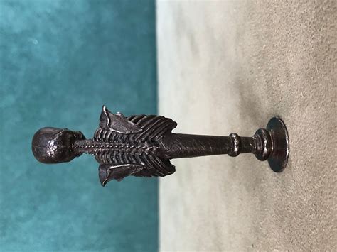 Skeleton Pipe Tamper Solid Fine Pewter Etsy