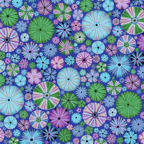 Urchin Blue Patchwork On Pittwater