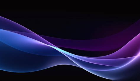 Colorful Technology Waves Abstract Background Premium Ai Generated Image