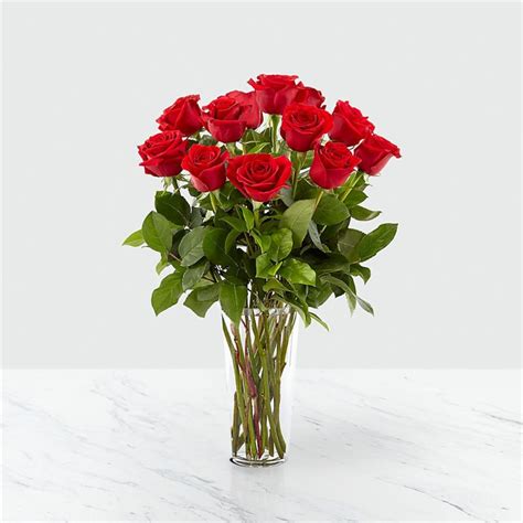 The Long Stem Red Rose Bouquet