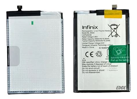 Bat Era Bl Gx Infinix Hot S Note Note X Parcelamento Sem Juros