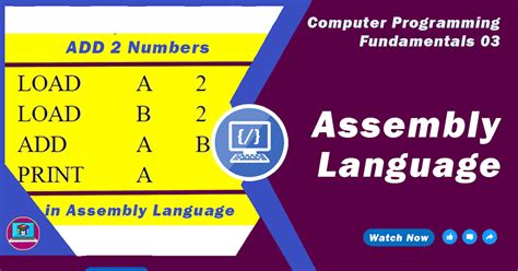 Chidrestechtutorials Intro To Assembly Language
