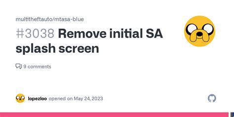 Remove Initial Sa Splash Screen · Issue 3038 · Multitheftautomtasa