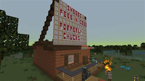 I Finally Finished Sneeds Feed And Seed From The Simpsons Rminecraft
