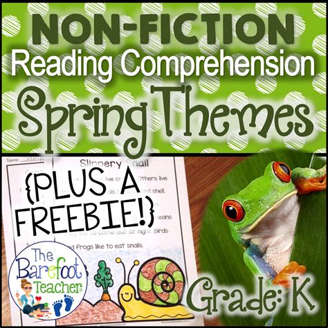 Spring Themed Reading Comprehension Pack Plus A Free Download The