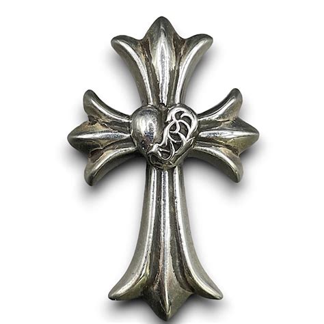 Cross Heart Pendant By Chrome Hearts Yp Collective