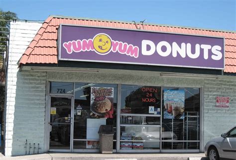 Yum Yum Donuts Yummy Donuts 24 Hours A Day Red Lion Data