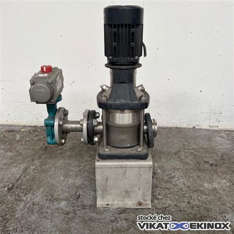 Pompe Centrifuge Multicellulaire Grundfos 10m3 H Type Crn10 01 A Fgj G