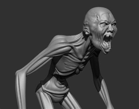 👹 Until Dawn Wendigo Monster・ Stl File For 3d Printing・cults