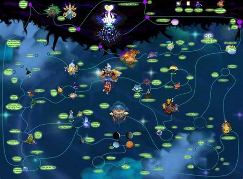 Interactive Map Of Kingdom Hearts Worlds