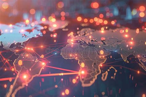 Global Network Stock Illustration Illustration Of Innovation 331215161