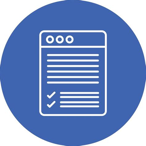 Browser Line Circle Background Icon 17619554 Vector Art At Vecteezy