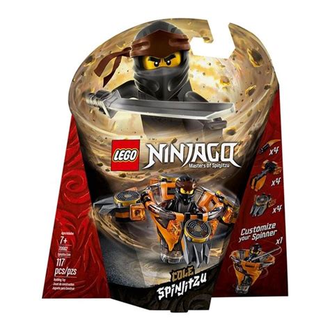 Set Lego Ninjago Spinjitzu Cole 70662 Walmart