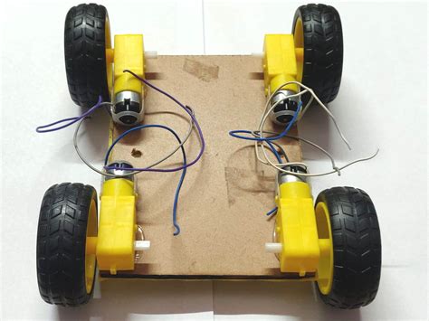 Robot Platform Chassis With 4 Dual Shaft Bo Motor Technical Hut