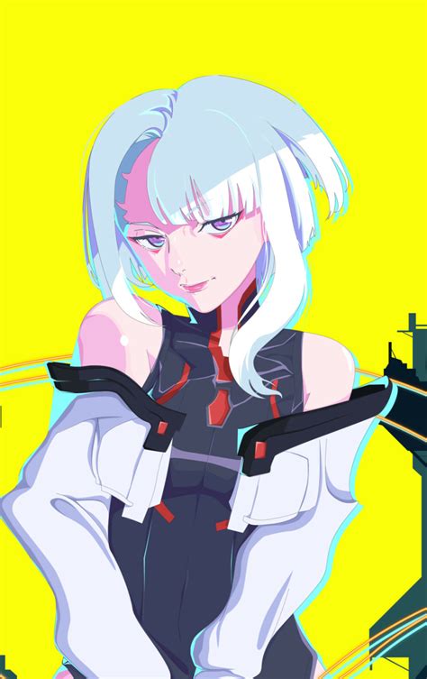 840x1336 Resolution Cyberpunk Edgerunners Hd Lucy Fan Art 840x1336